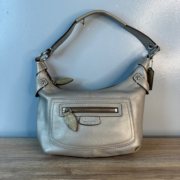 Coach | Bags | Vintage Coach Metallic Shoulder Penelope Bag Purse 3327 ...
